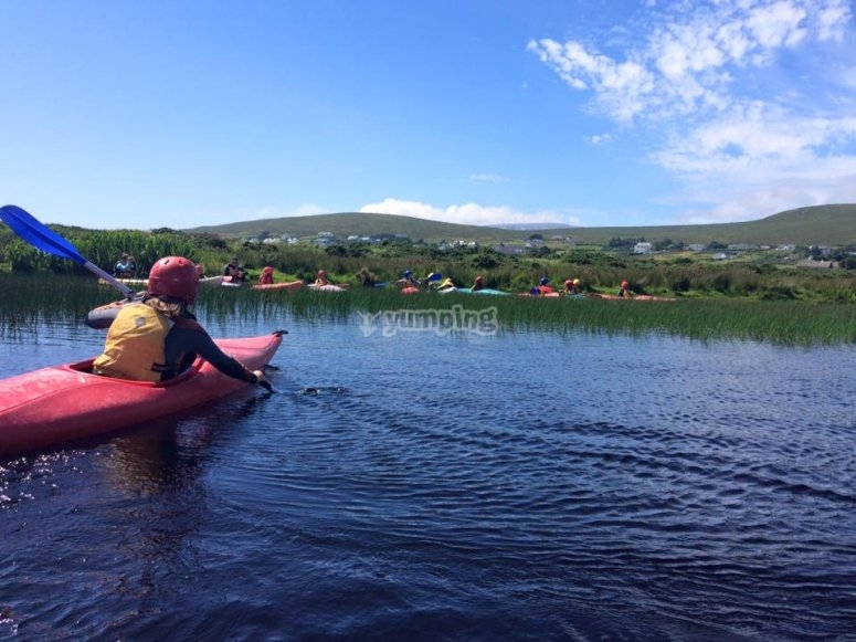 Sesión de kayak junior en Keel Lake 1,5 h desde $812 | Yumping